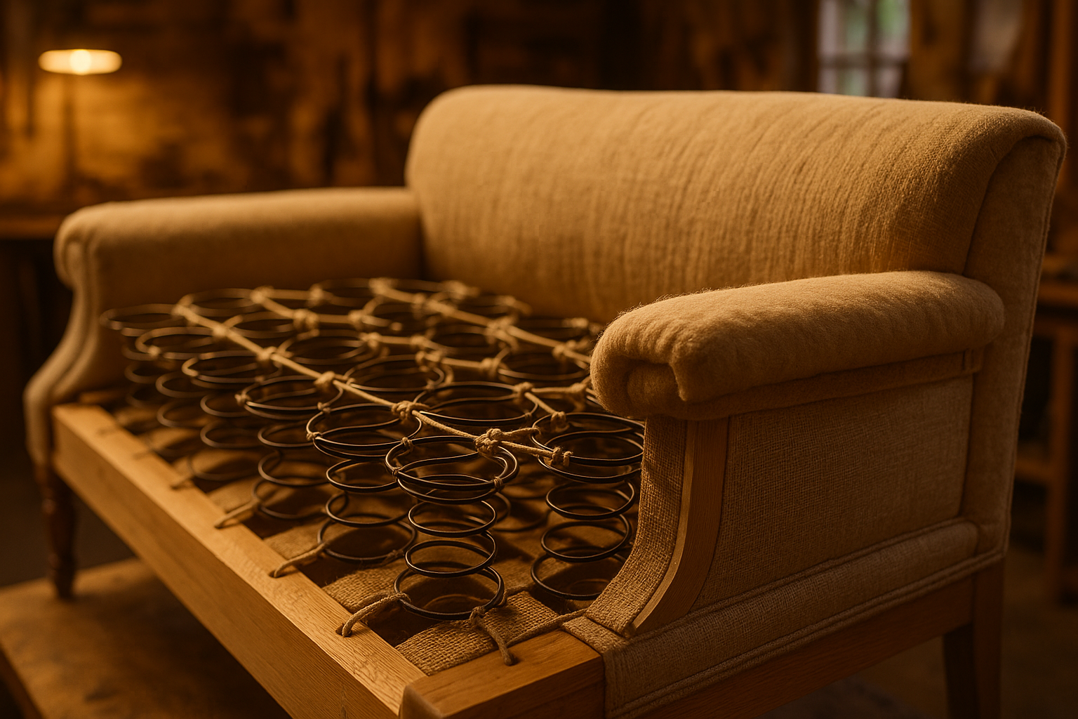 8-Way Hand-Tied Springs: Ihr Guide zu Premium-Komfort - Chesterfield Blogs
