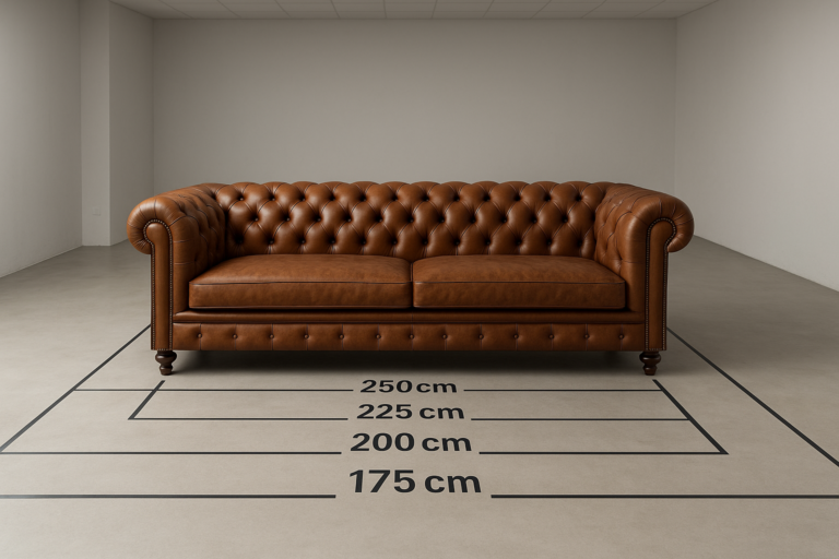 Chesterfield Sofa Dimensions: A Practical Guide to Standard and Custom ...